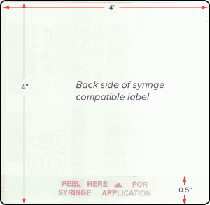 Four Quadrant ISBT 128 Blood Bank Label | Digi-Trax®