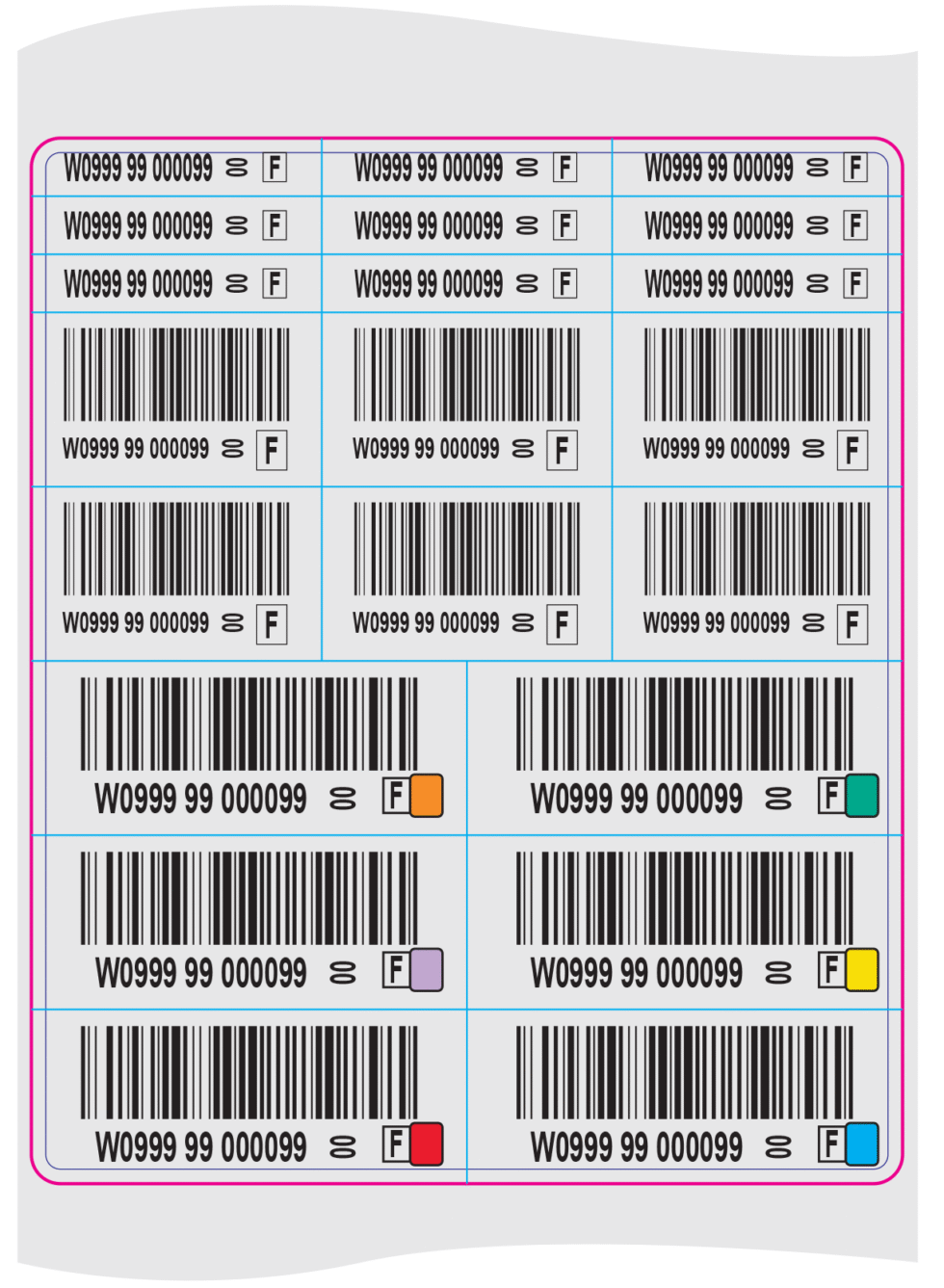 Donation Identification Number (DIN) ISBT 128 Blood Bank Label | Digi-Trax®